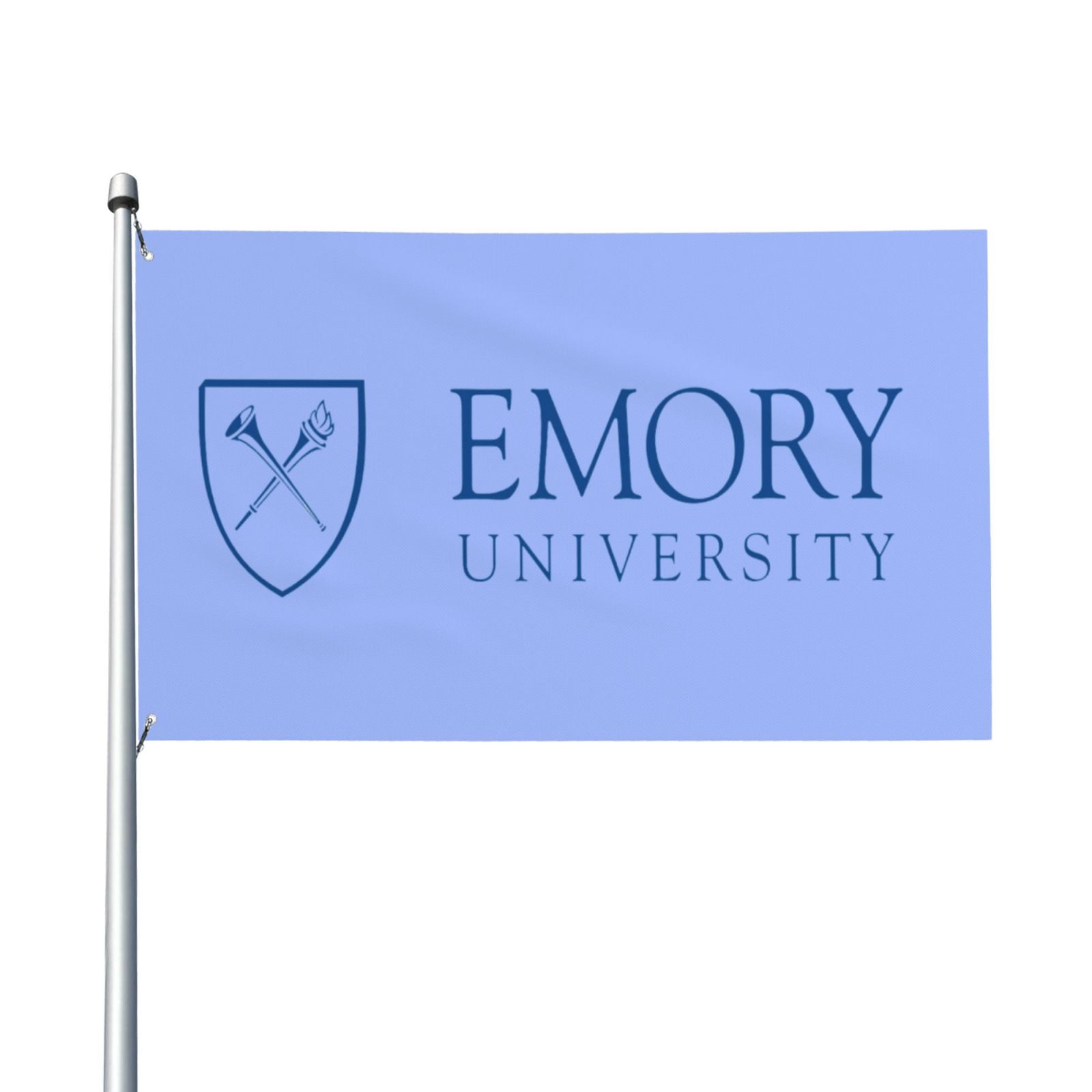 Emory University Flag 3x5 Outdoor ,Sewn Stripes, Stronger Brass ...