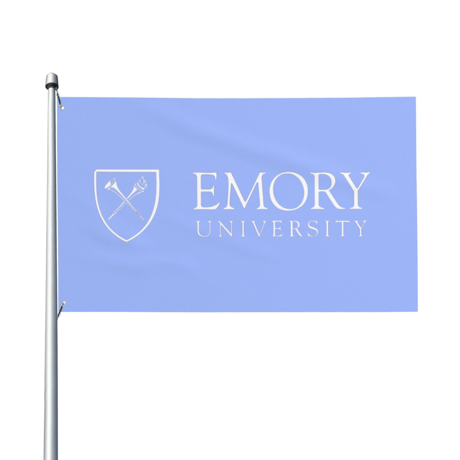 Emory University Flag 3x5 Outdoor ,Sewn Stripes, Stronger Brass ...