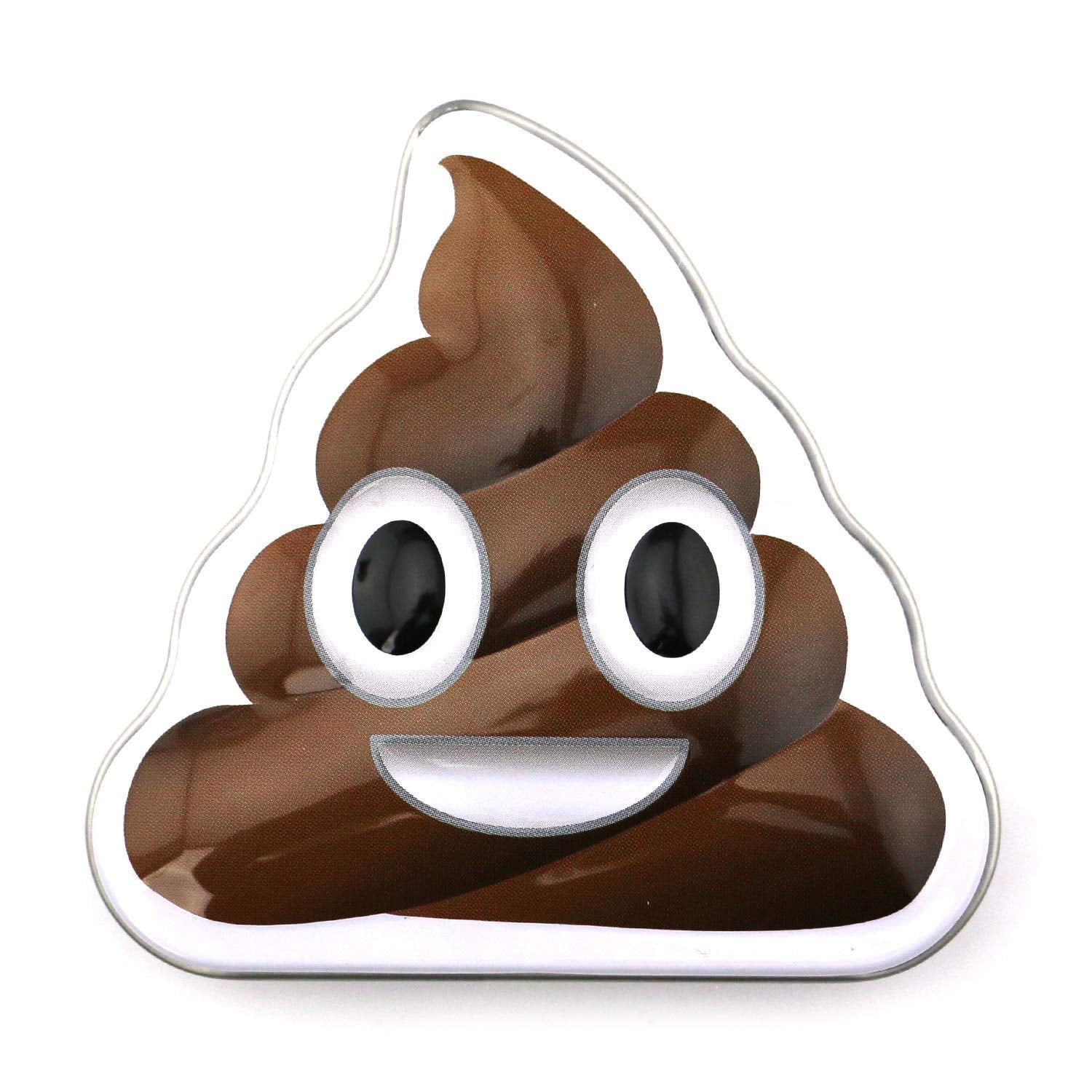 Emoticandy Poop Tin with Poop Vanilla Flavored Candy, 1 Ounce - 12 ...