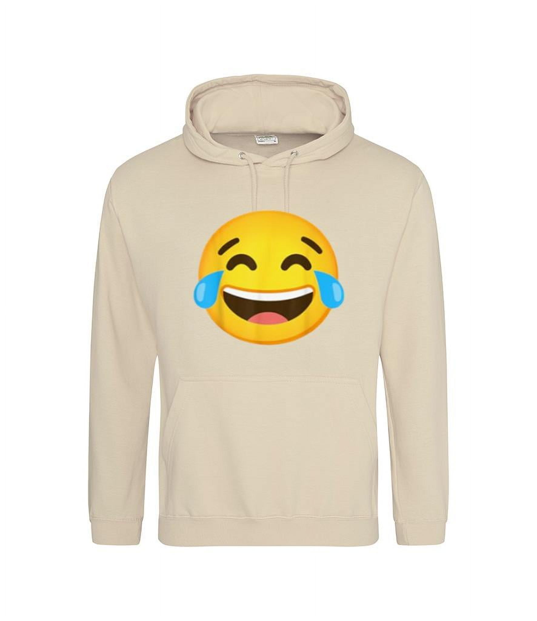 Emoticon Laughing Funny Classic Expression Happy Mood Meme Hoodie, for ...