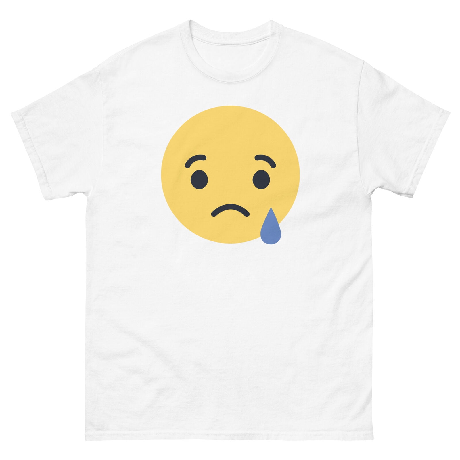Emoticon Sad Emoji Men's classic tee - Walmart.com
