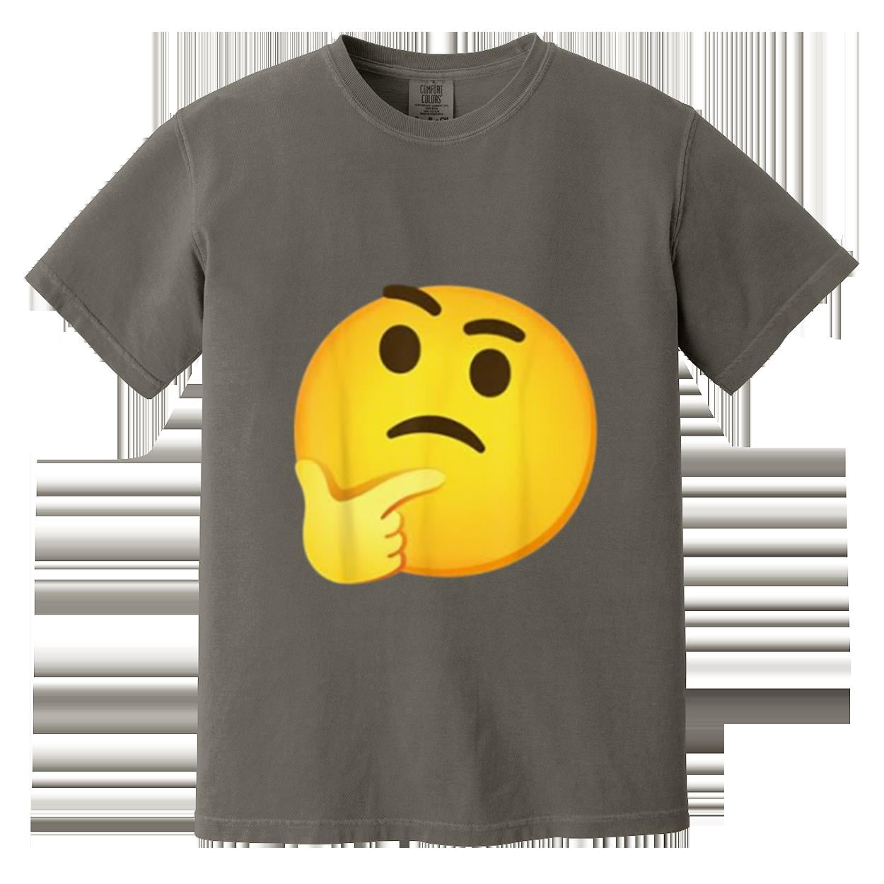 Emoticon Thinking Face Thinker Confused Mood Meme Graphic Art Comfort ...