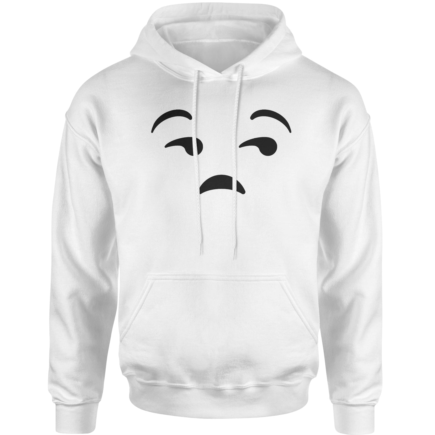 Emoticon Whatever Smile Face Adult Hoodie Sweatshirt - Walmart.com
