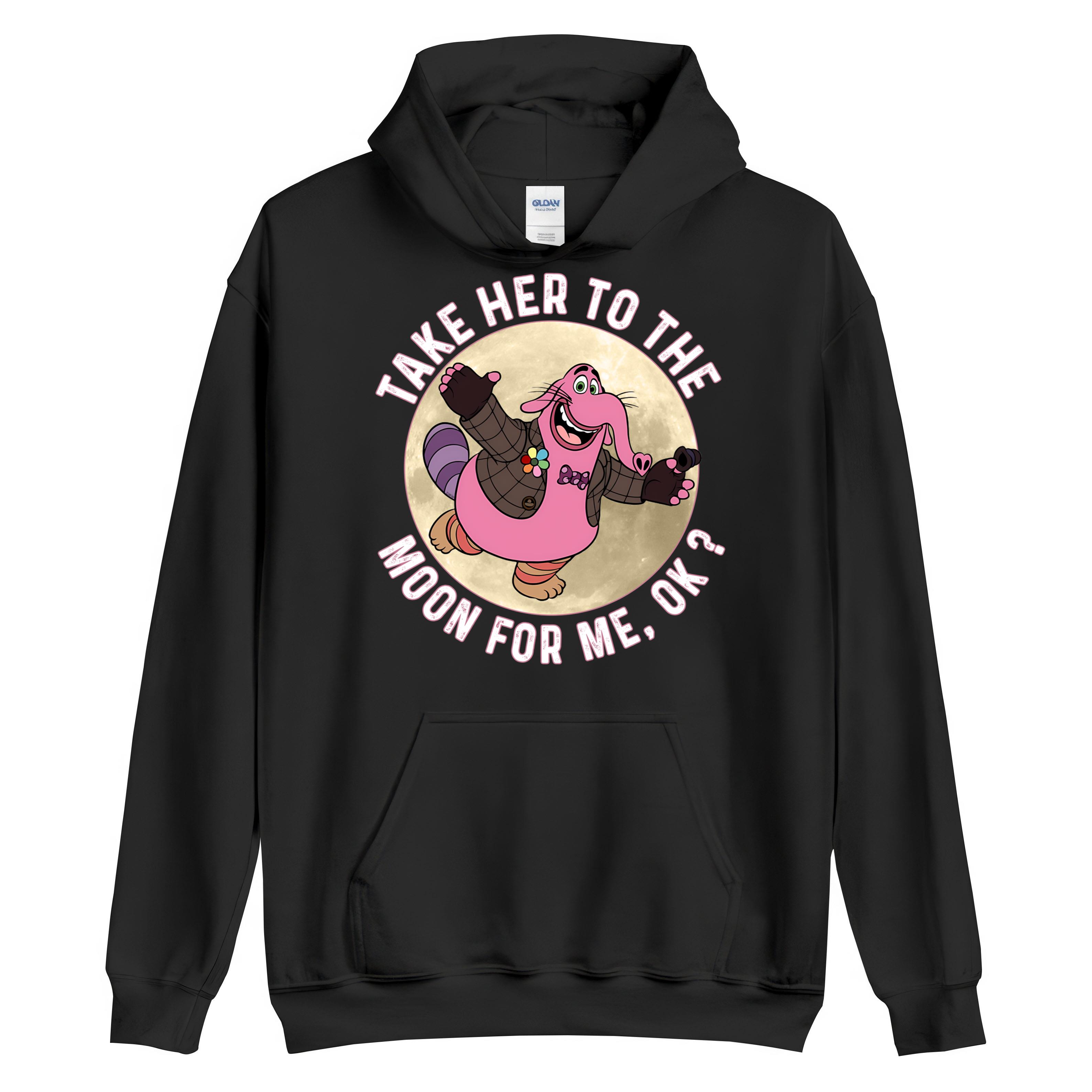 Emotion-Inspired Graphic T-shirt, Take Her to the Moon Design for ...
