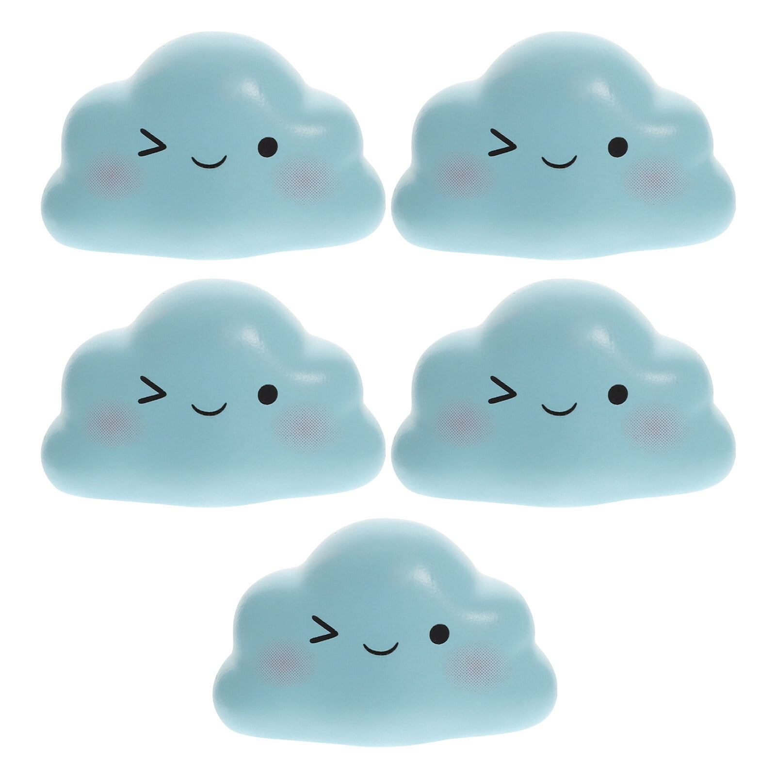 Emotion dolls 5Pcs Adorable Cartoon Cloud Statue Miniature Cloud ...