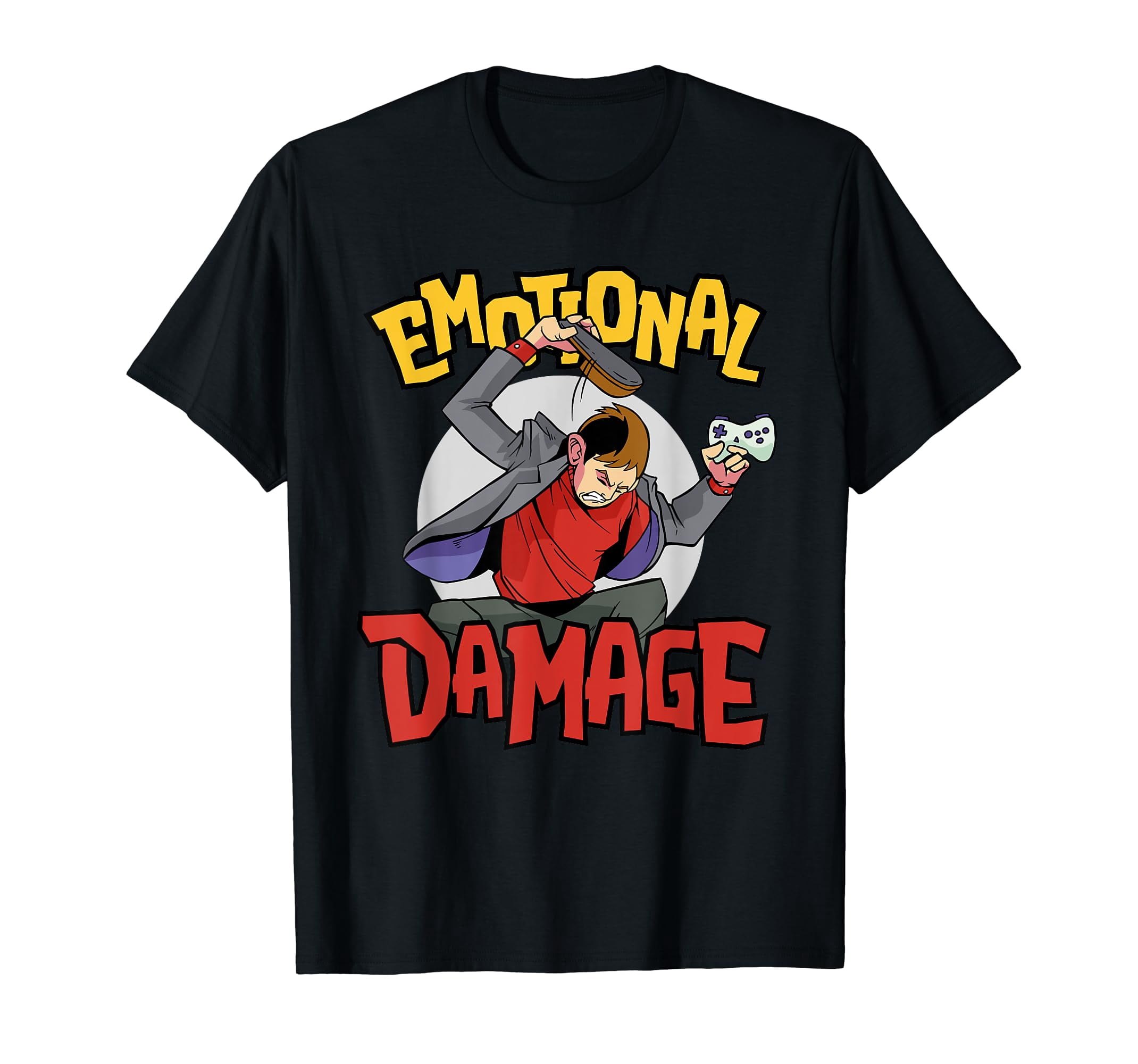 Emotional Damage Expression - Gamer Life - Extreme Gaming T-Shirt ...