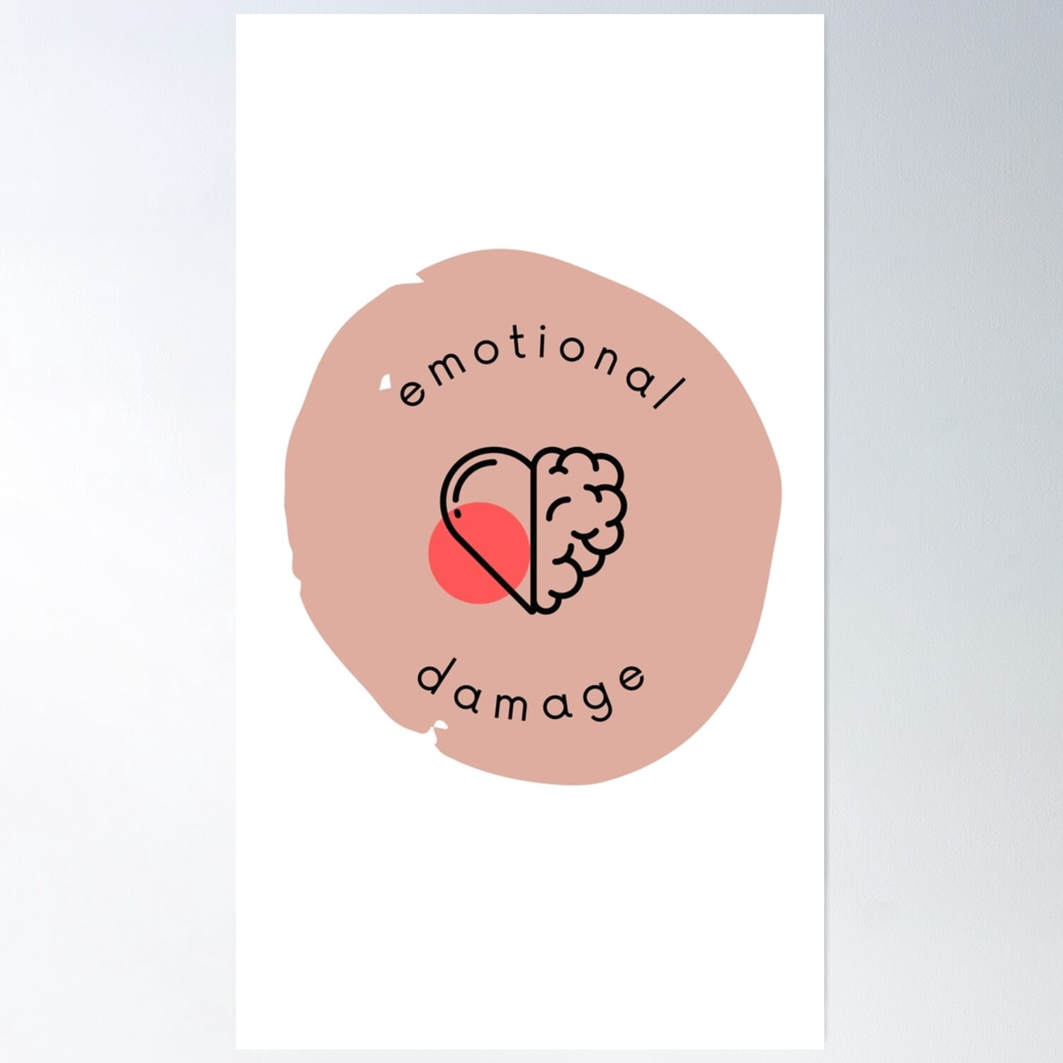 Emotional Damage Poster Wall Art, Modern Wall Decor, 24x36 UNFRAMED ...