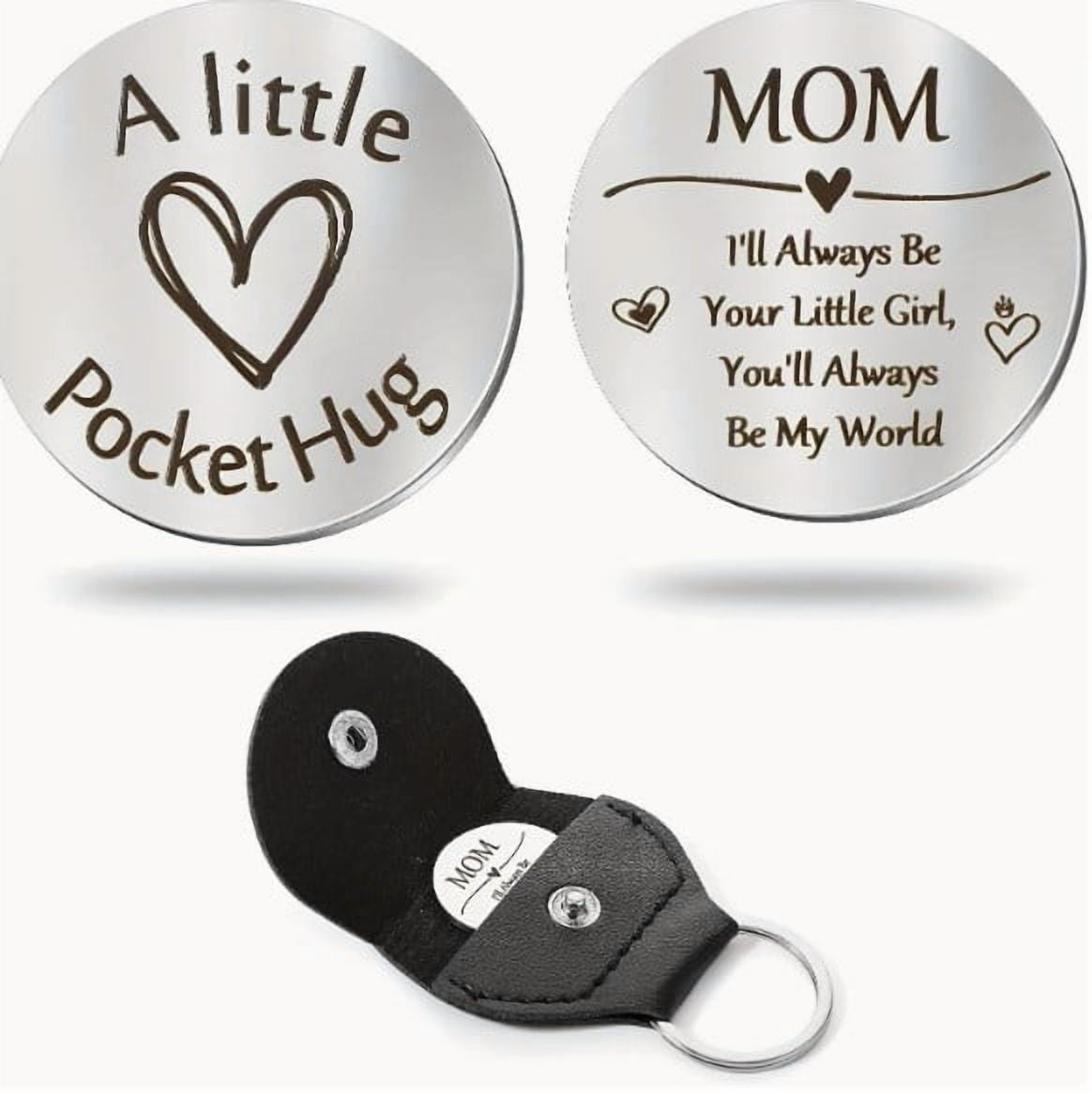 Emotional Gift Keychain, Staron Durable Metal Keepsake Password Token ...