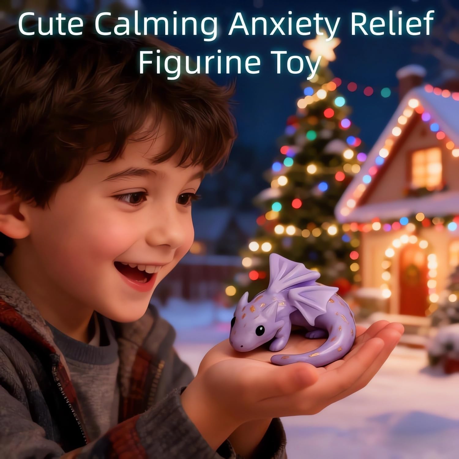 Emotional Support Dragon Figurines, Handmade Mini Pocket Dragon ...