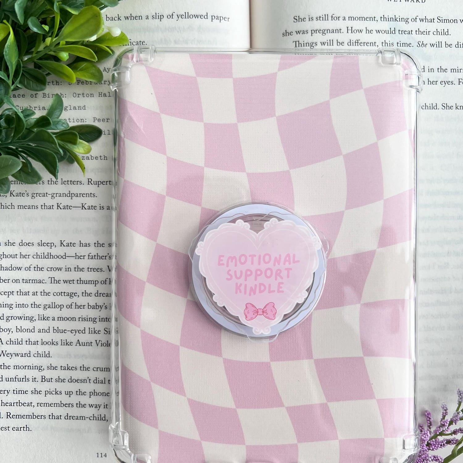 Emotional Support E-reader MagSafe Grip, MagSafe E-reader Grip, E ...