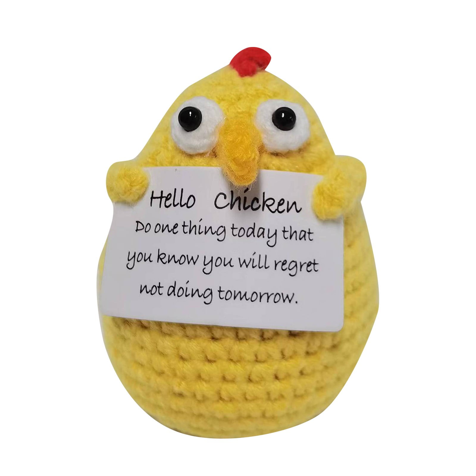 Emotional Support - Emotional Support Plush - Positive Crochet - Funny ...