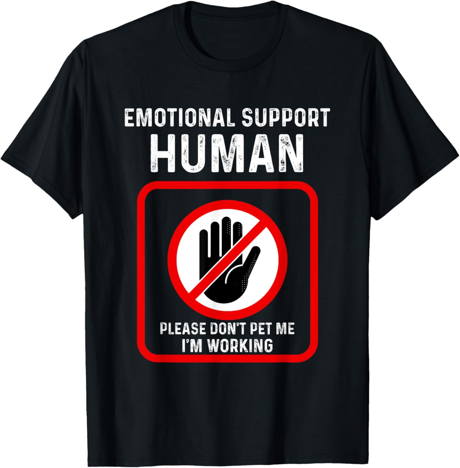 Emotional Support-Human Halloween Costume Do Not Pet Me Funny Creative ...
