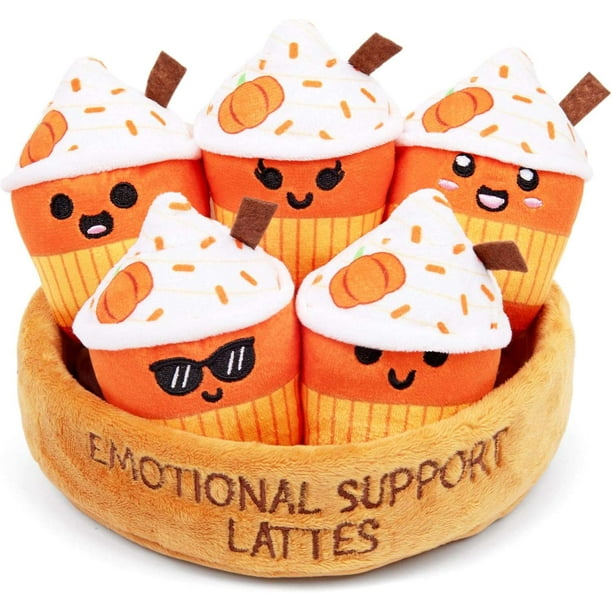 Emotional Support Lattes Plush Set - Walmart Business Supplies