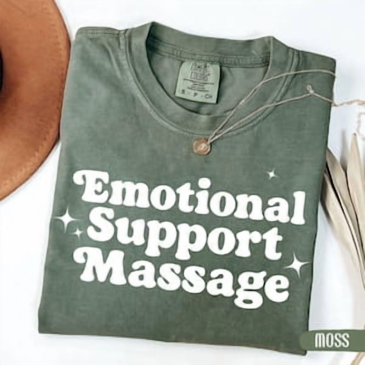 Emotional Support Massage Shirt, Massage Therapist Tee, Lmt Gift Idea ...