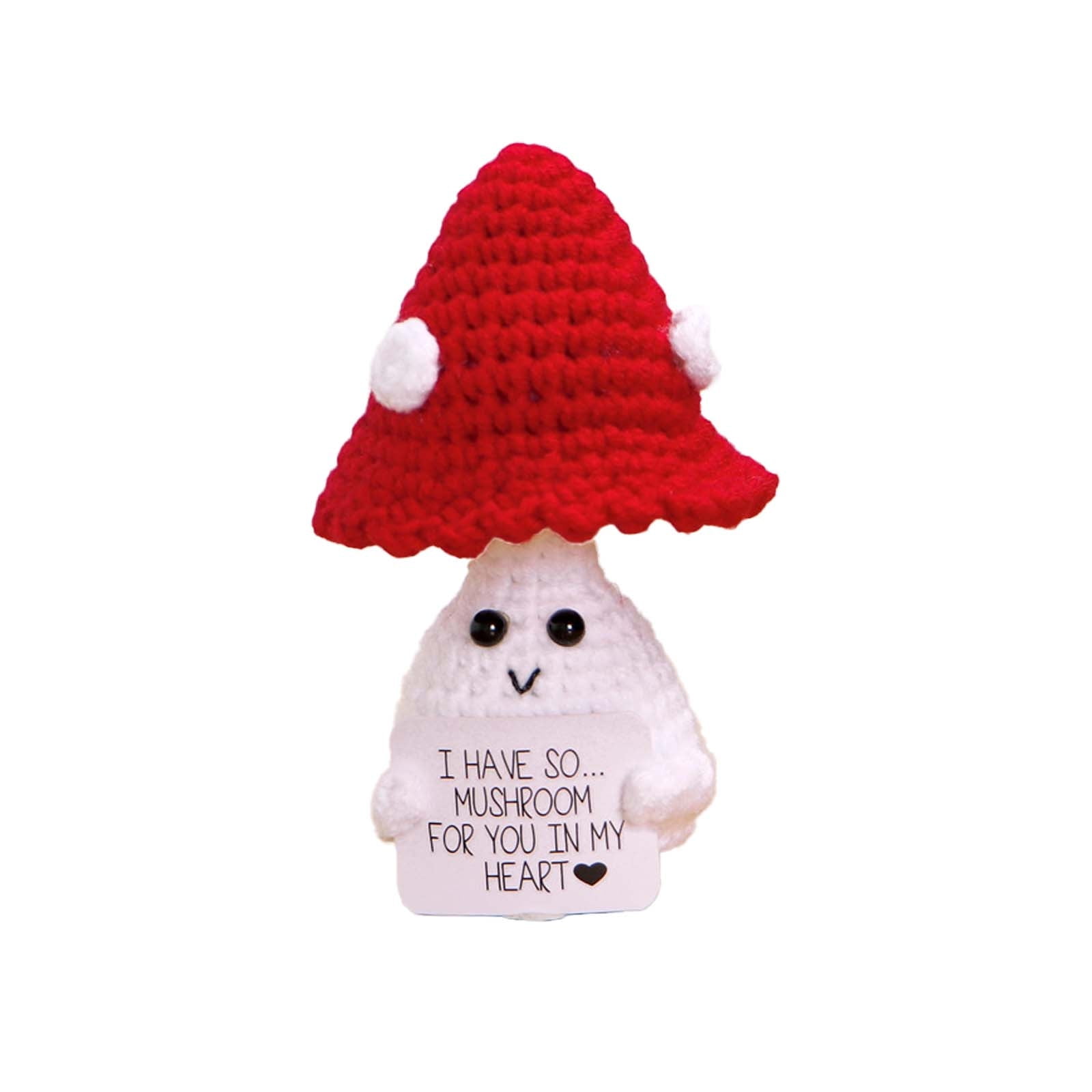 Emotional Support Plush Animal, Positive Crochet Animals Gifts ...