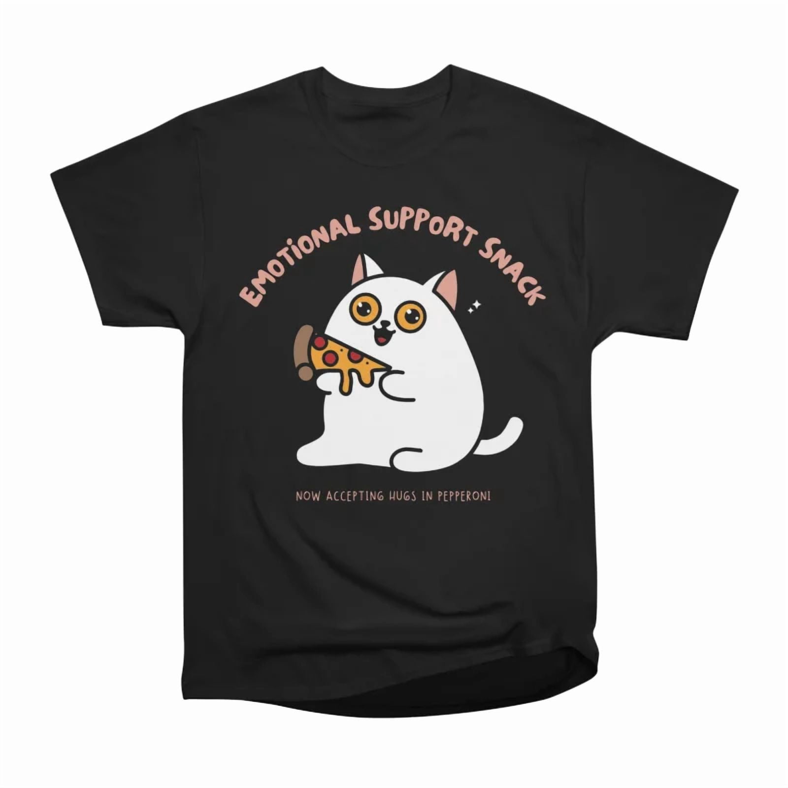 Emotional Support Snack T-Shirt Tee Gift For Him Merch For Her Apparel ...
