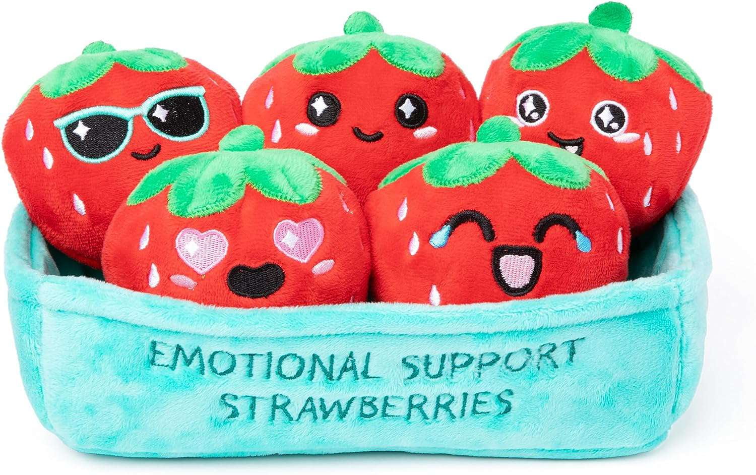Emotional Support Strawberries Plush Set - Walmart.com
