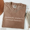Emotionally Attached to Fictional Characters Shirt, Funny Book Lover ...