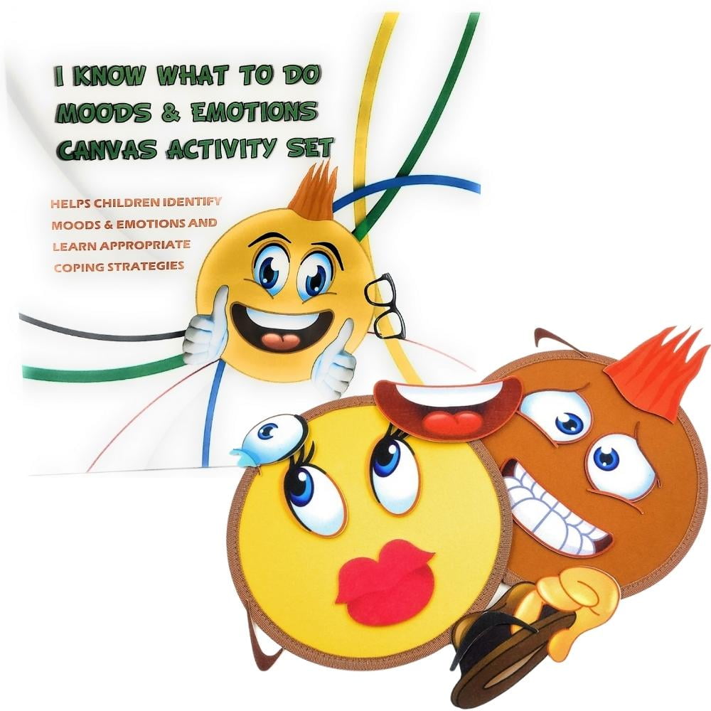 Emotions Canvas Activity Set; Social Activity Game; Make Faces ...