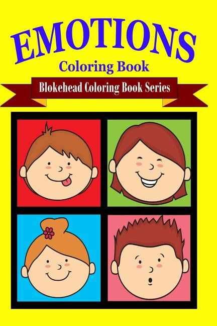 Emotions Coloring Book (Paperback)(Large Print) - Walmart.com
