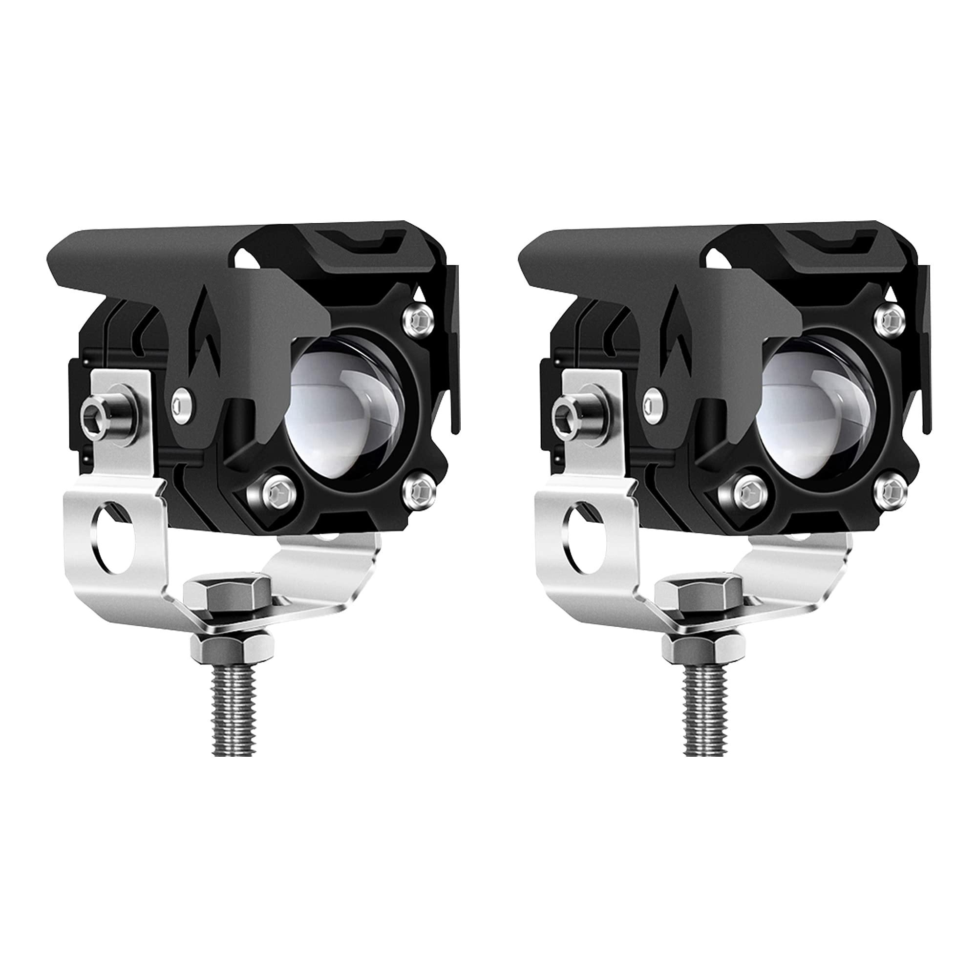 EmotorV LED Light Pods STF9 for Trucks 120W 12000LM Amber Motorcycle ...