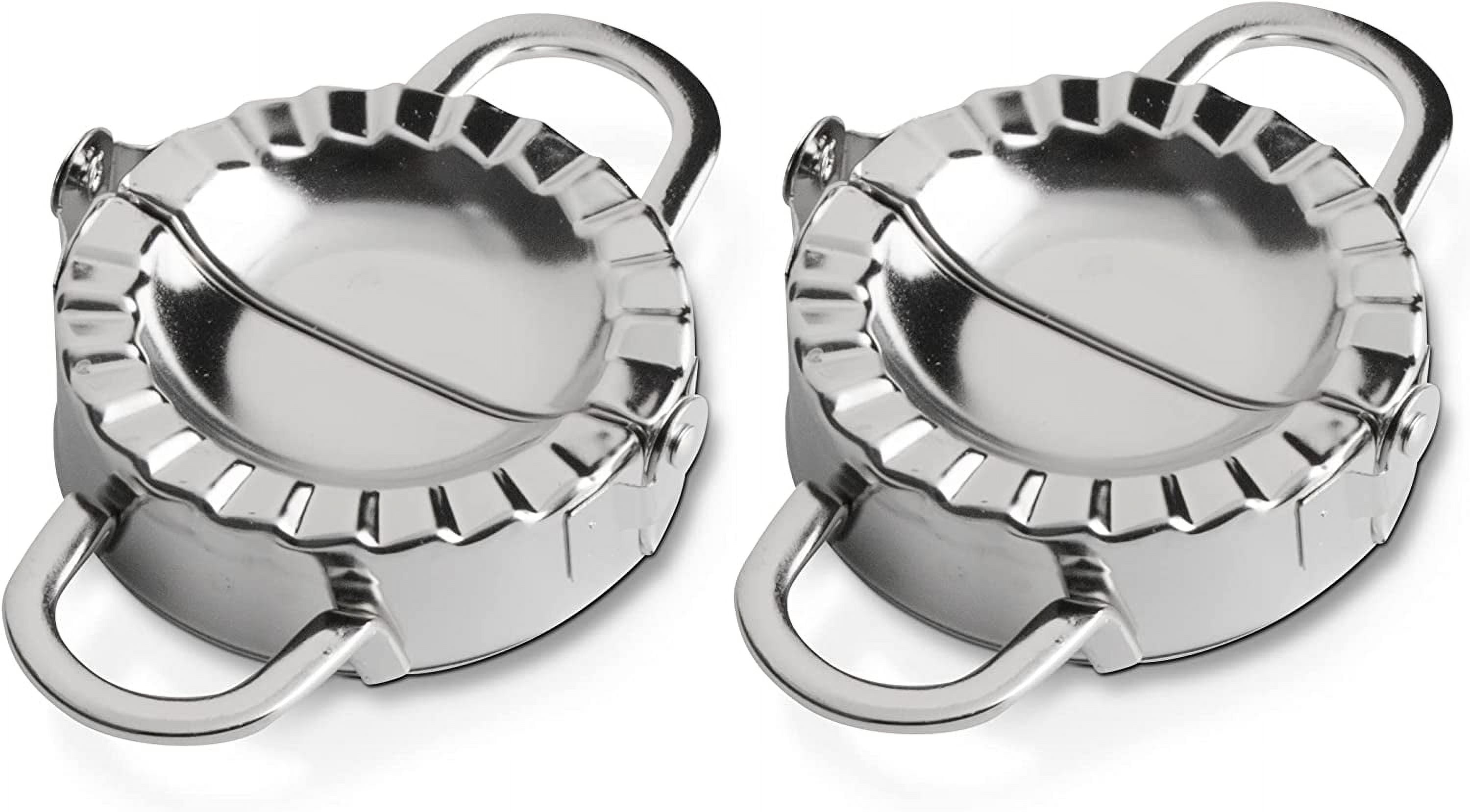 Empanada, Ravioli, Gyoza & Dumpling Maker 3 inch Stainless Steel, Set ...