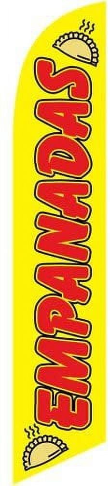 Empanadas Advertising Feather Flag Banner Swooper Sign, Replacement ...