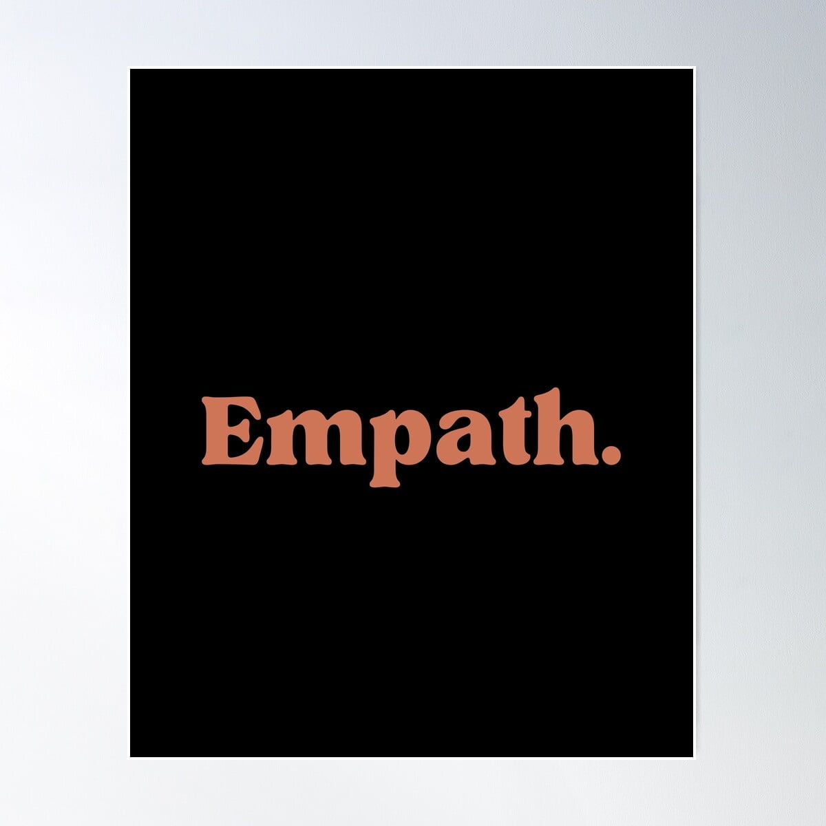 Empath Poster Wall Art, Modern Wall Decor For Living Room Bedroom, 8x12 ...