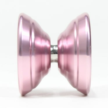 YoYoFactory IQ Yo-Yo - Wide Bi-Metal Performer YoYo (Red with Silver ...