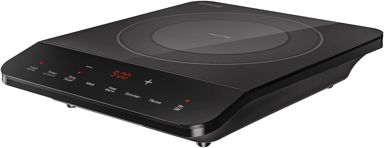 Empava Portable Induction Hot Plate Cooktop, Single 1 Burner Countertop ...