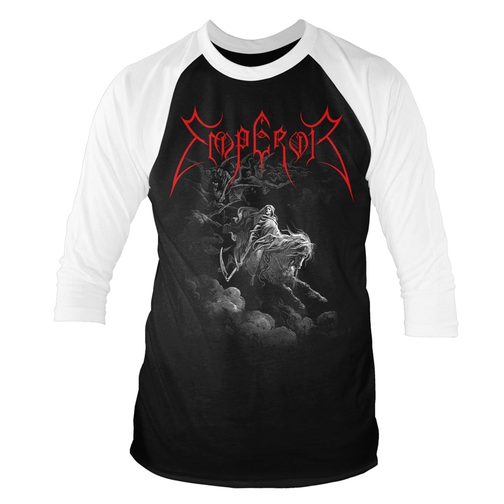 Emperor Baseball Shirt Rider Band Logo new Official Mens 3/4 Sleeve ...
