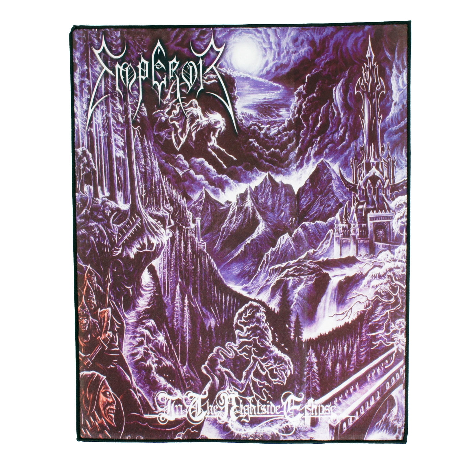 Emperor In The Nightside Eclipse Album Cover Art Back Patch - Walmart.com