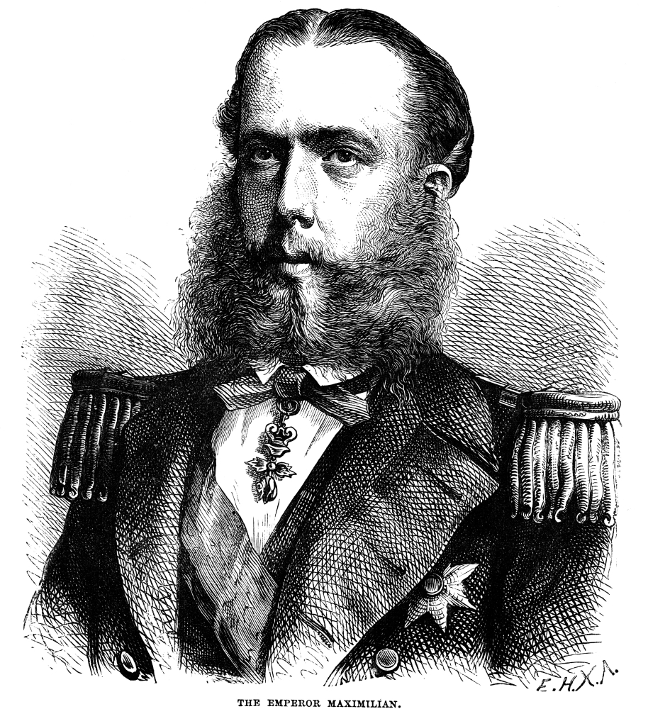 Emperor Maximilian N(1832-1867). Archduke Of Austria And Emperor Of ...