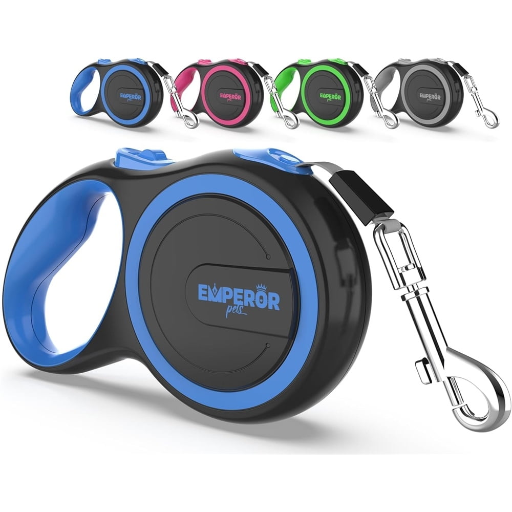 Emperor Pets 26 ft Retractable Dog Leash Large Dogs - Up to 110lbs ...