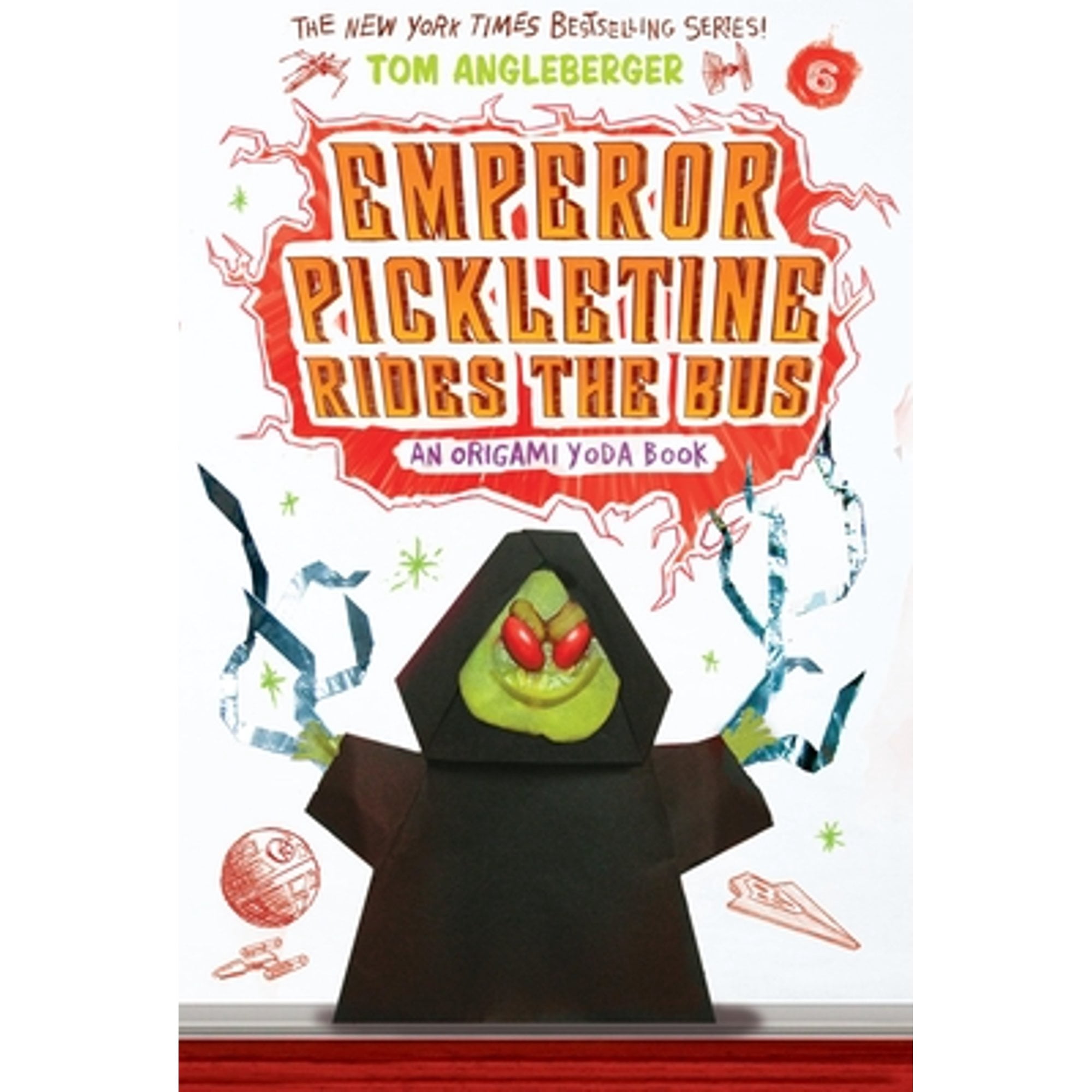Pre-Owned Emperor Pickletine Rides the Bus (Origami Yoda #6) (Paperback ...