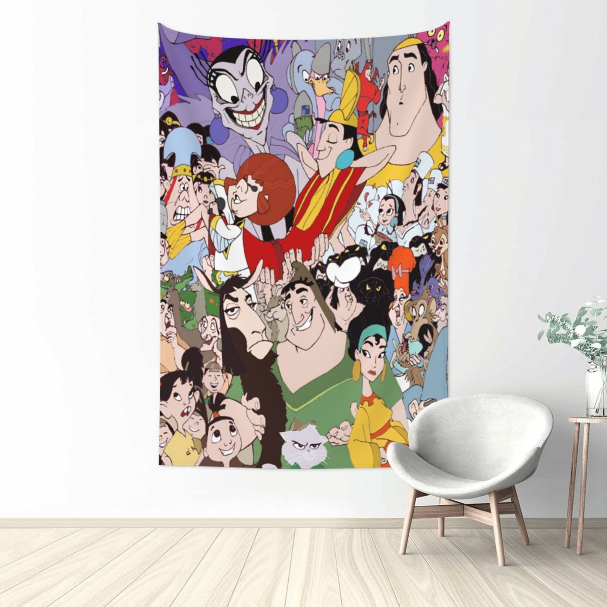 The Emperor'S New Groove Tapestry Cartoon Print Wall Art Hanging ...