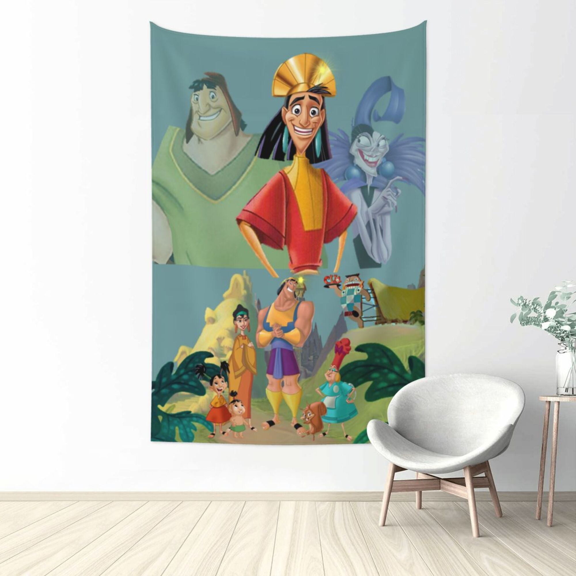 The Emperor'S New Groove Tapestry Cartoon Print Wall Art Hanging ...