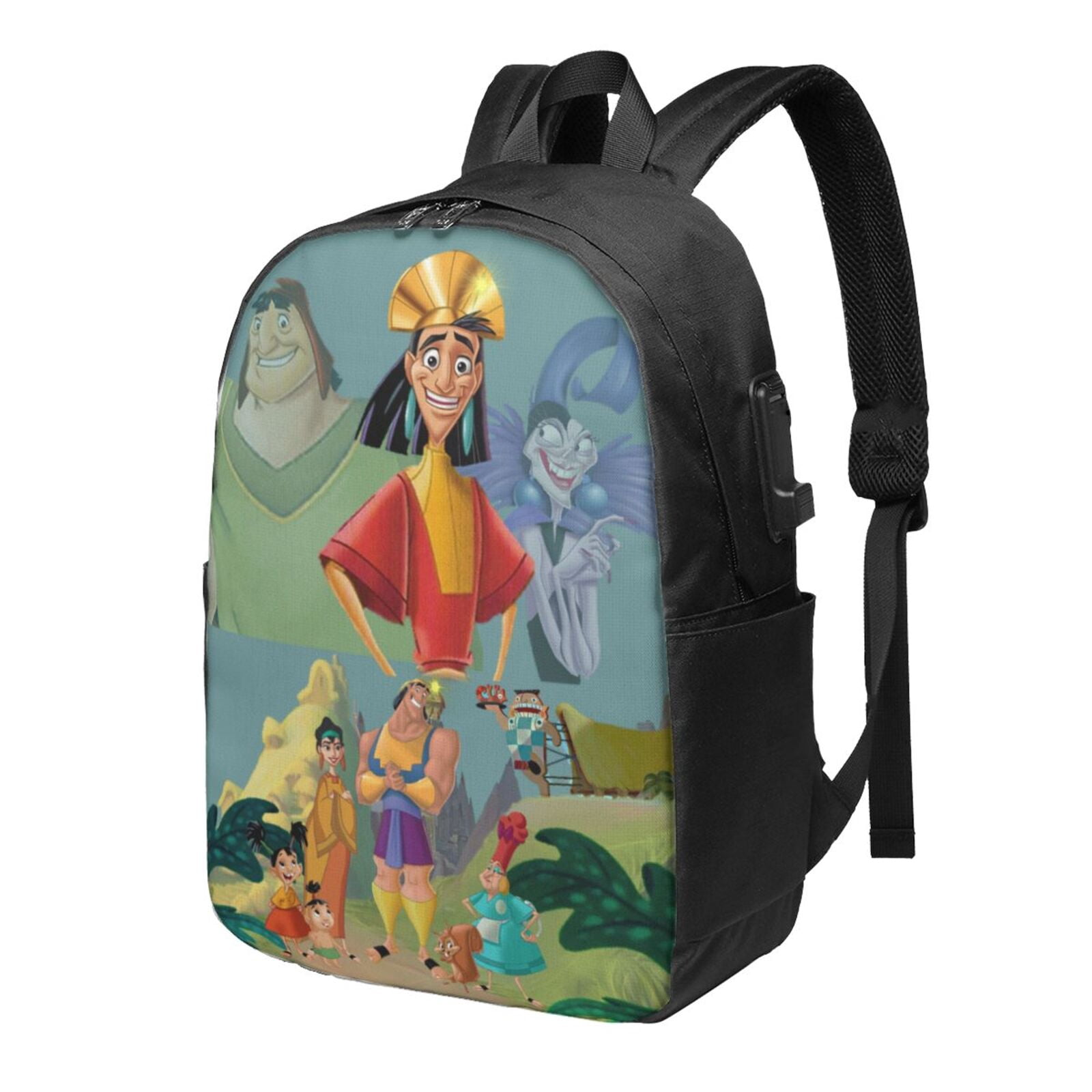 The Emperor's New Groove Cartoon Backpack Anime Print Large Capacity ...