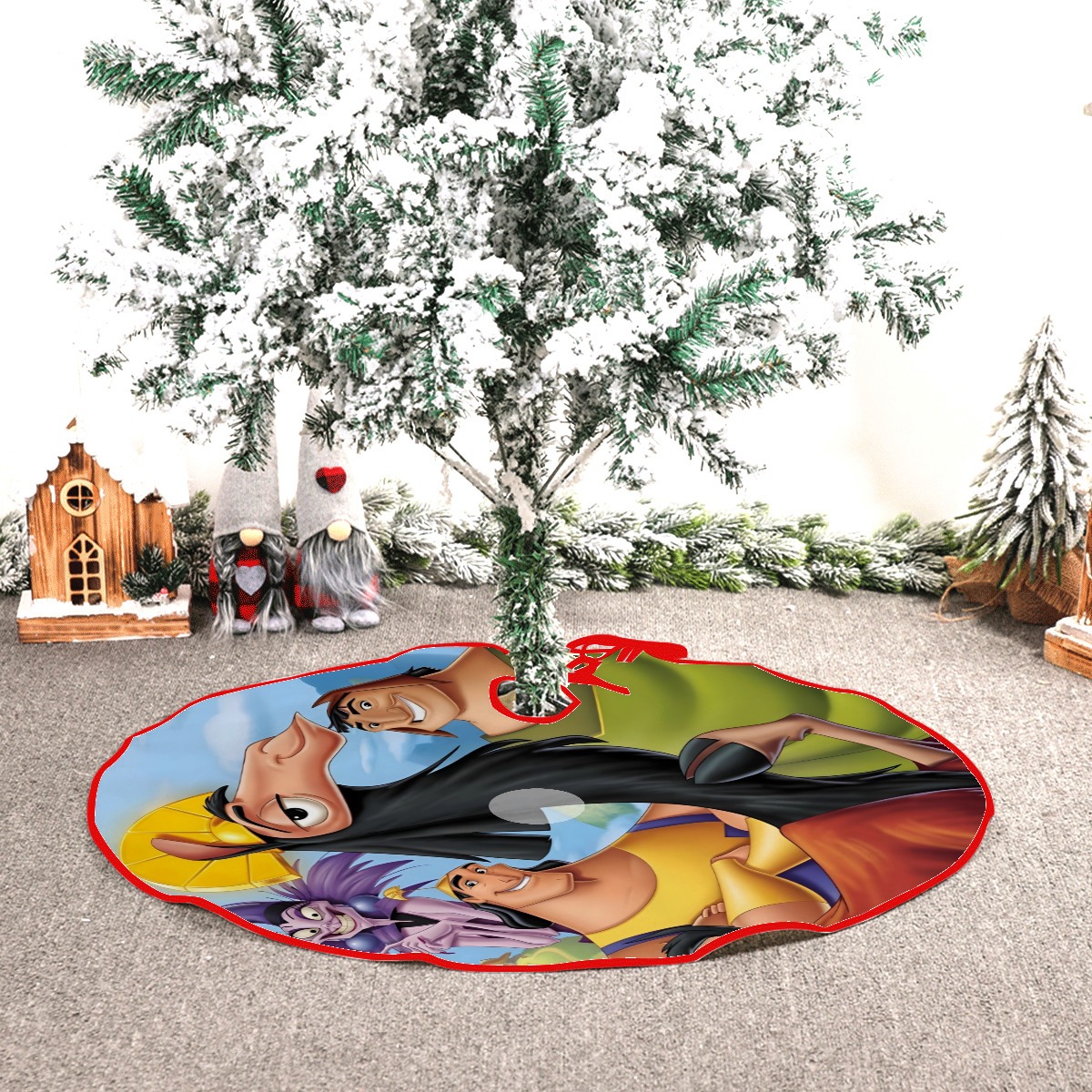 Emperor's New Groove themed Christmas Tree Skirt 48inch premium ...