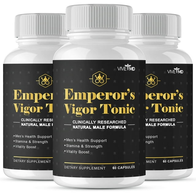 Emperor's Vigor Tonic Mens Health Supplement Male Endurance Pill Energy ...