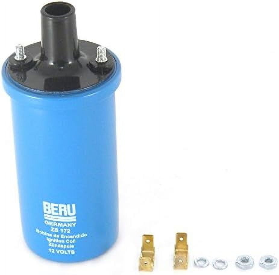 Empi Beru ZS 172 Blue Coil, 12 Volt Primary Resistance 3.5 Ohms VW Bug ...