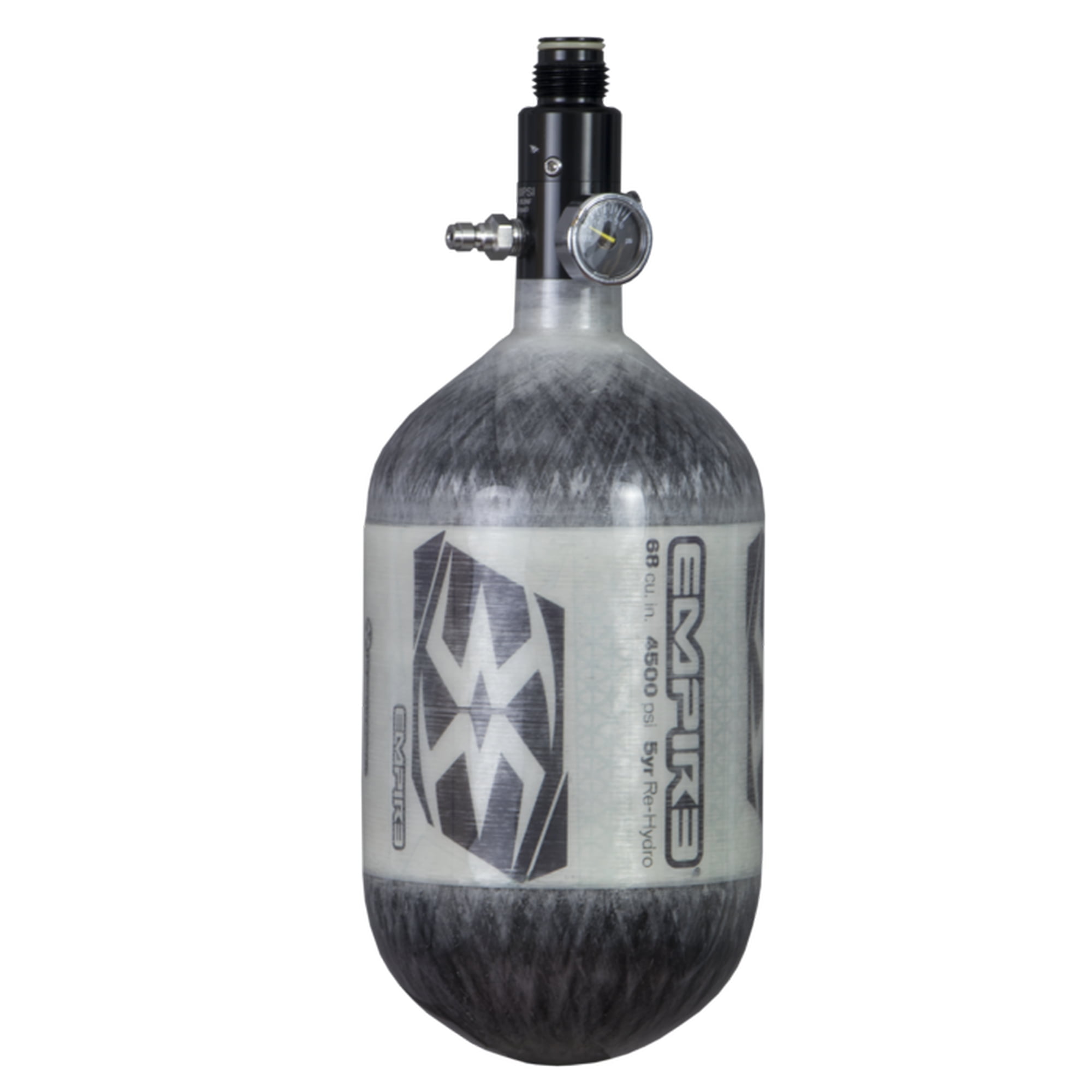 Empire 68ci 4500 PSI HPA Compressed Air Paintball Tank, Gray - Walmart.com
