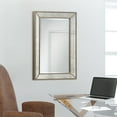 Empire Art Direct Champagne Bead Beveled Rectangular Mirror, 20" x 30 ...