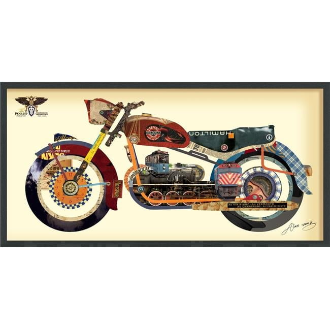 Empire Art Direct Holy Harley - Dimensional Art Collage Hand Signed by ...