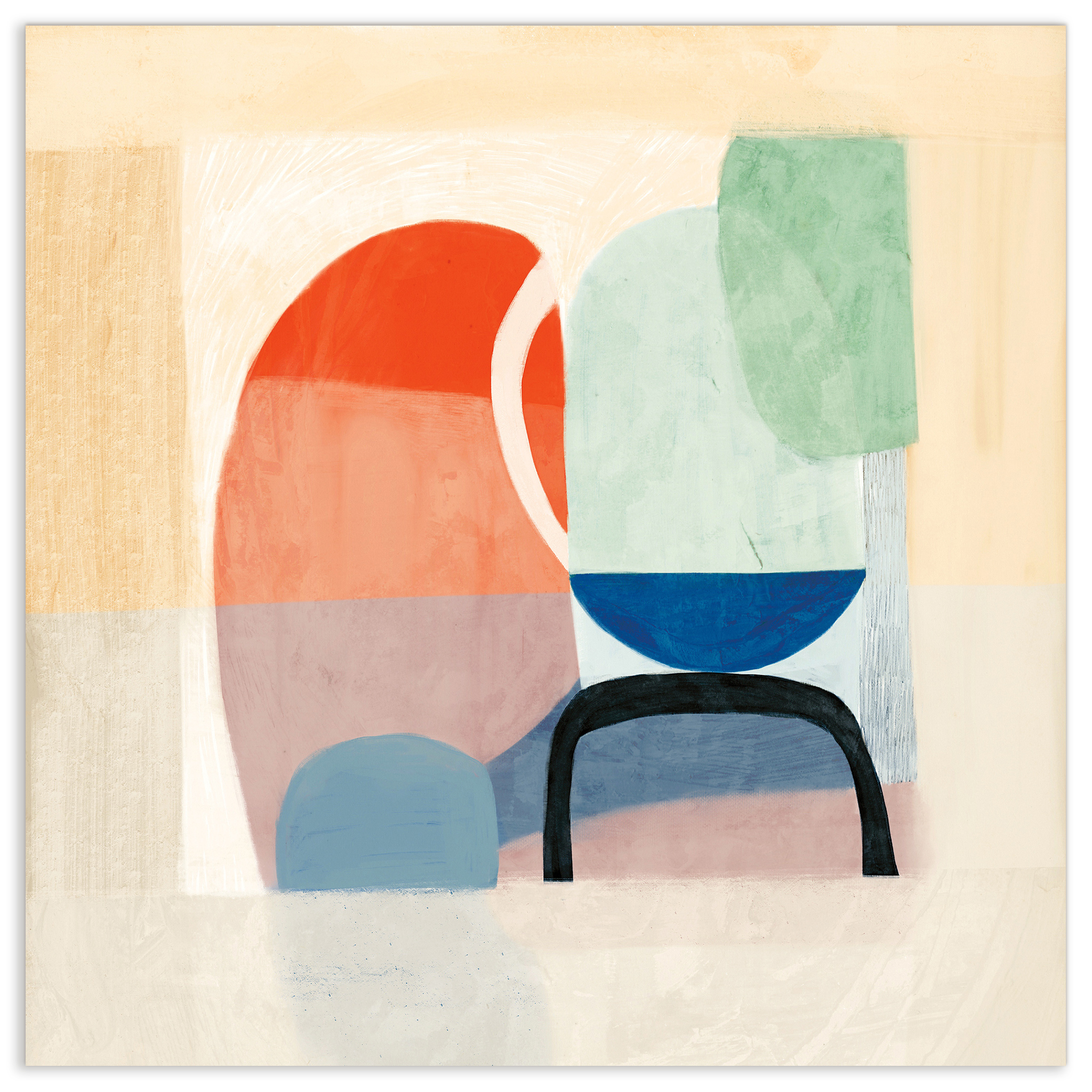 Empire Art Direct Multiform II Frameless Free Floating Tempered Glass ...