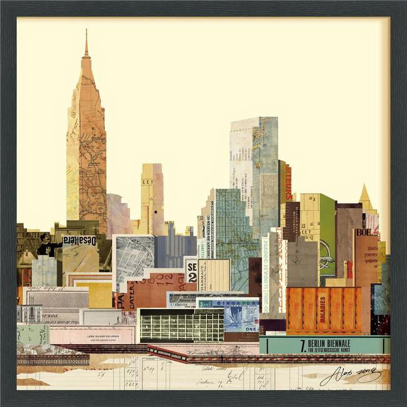 Empire Art Direct 'New York City Skyline' Alex Zeng's dimensional ...