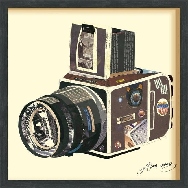 Empire Art Direct 'SLR Camera' Alex Zeng's dimensional collage,under ...