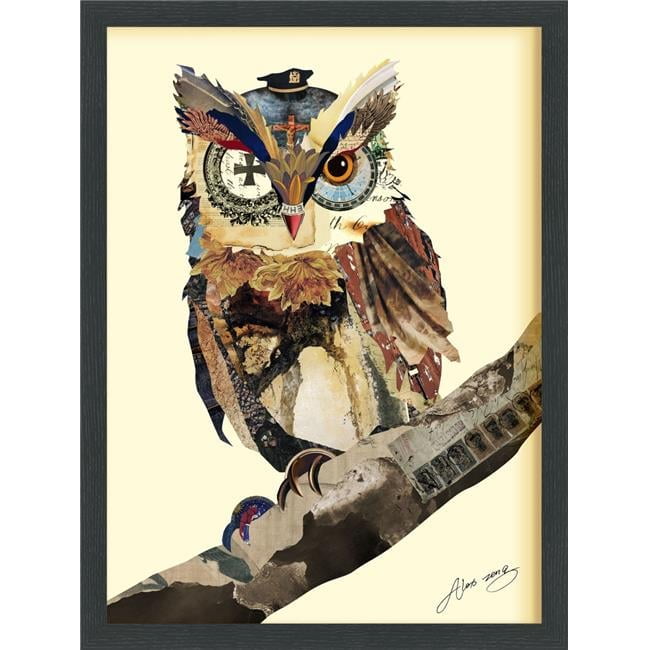 Empire Art Direct 'The Wisest Owl' Alex Zeng's dimensional collage ...
