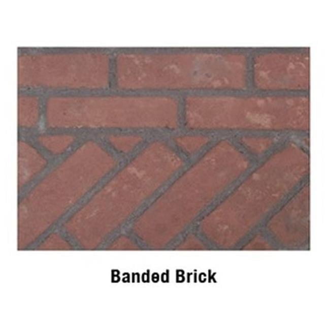 Empire Banded Brick Liner with Decorative Refarctory Panel - Walmart.com