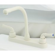 Free Shipping! Dura Faucet J-Spout RV Kitchen Faucet - White - Walmart ...